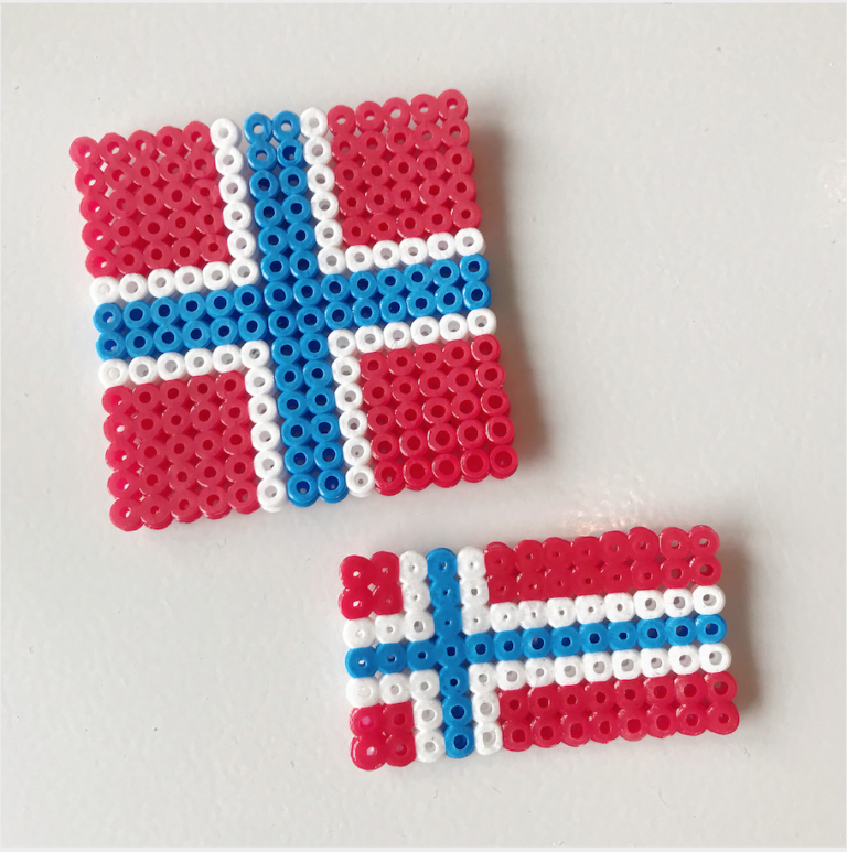 Perle norske flagg | Enklere småbarnsliv